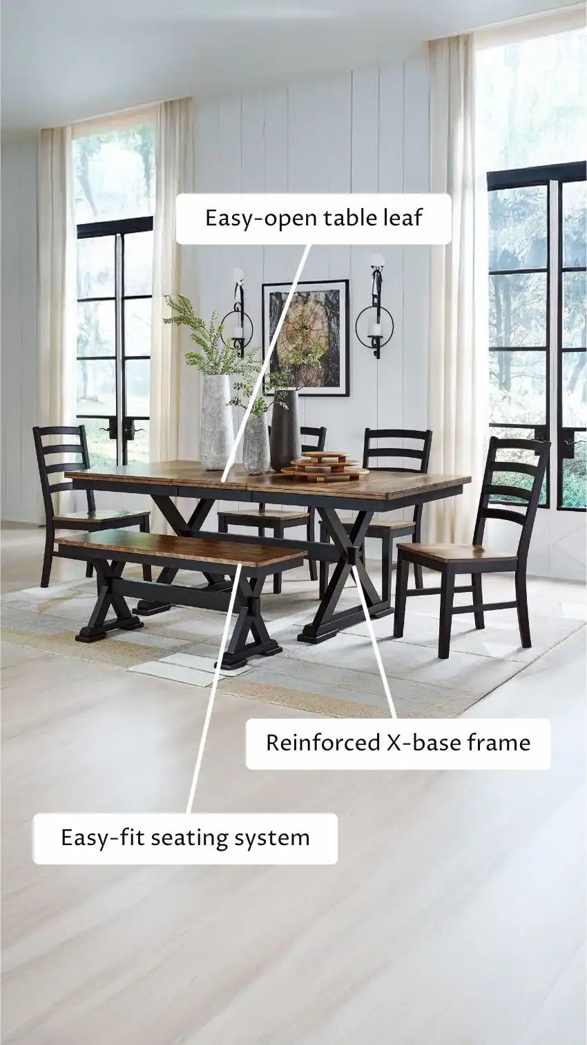 The Wildenauer Dining Set – Canvas + Loft Furniture